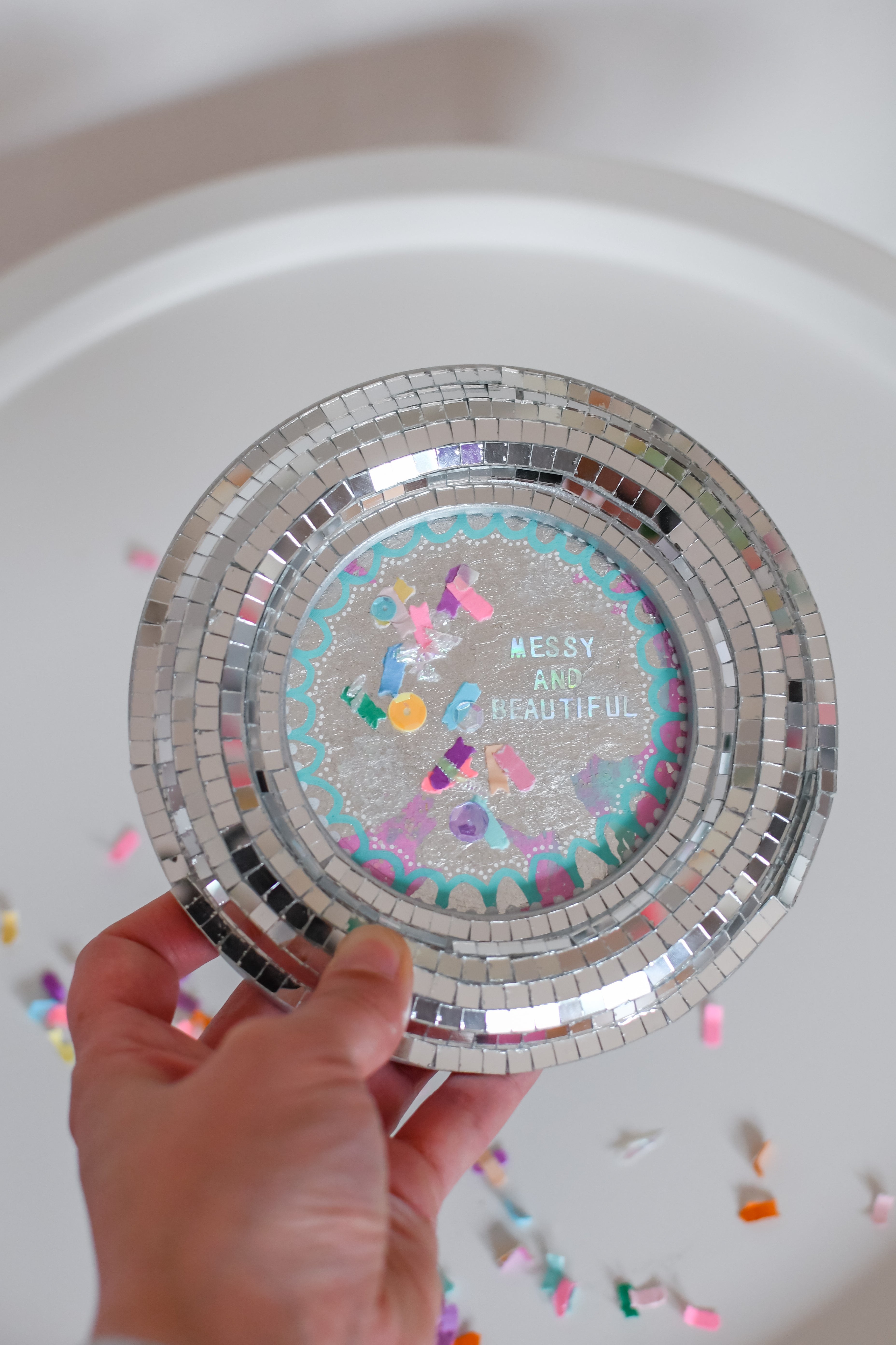 Messy & Beautiful Original Art - Framed 002 – The Confetti Bar