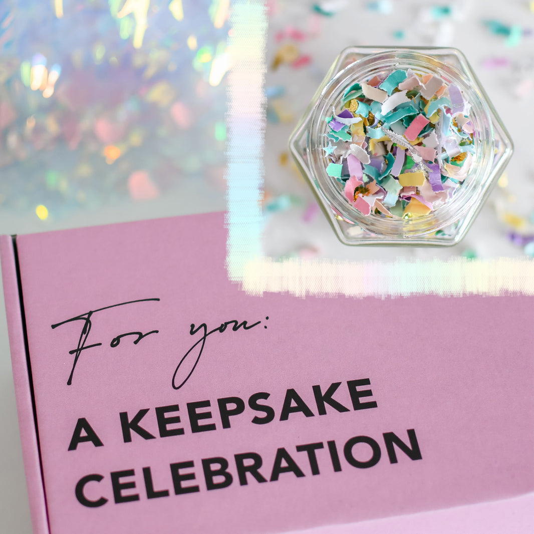 Keepsake Confetti Jars – The Confetti Bar