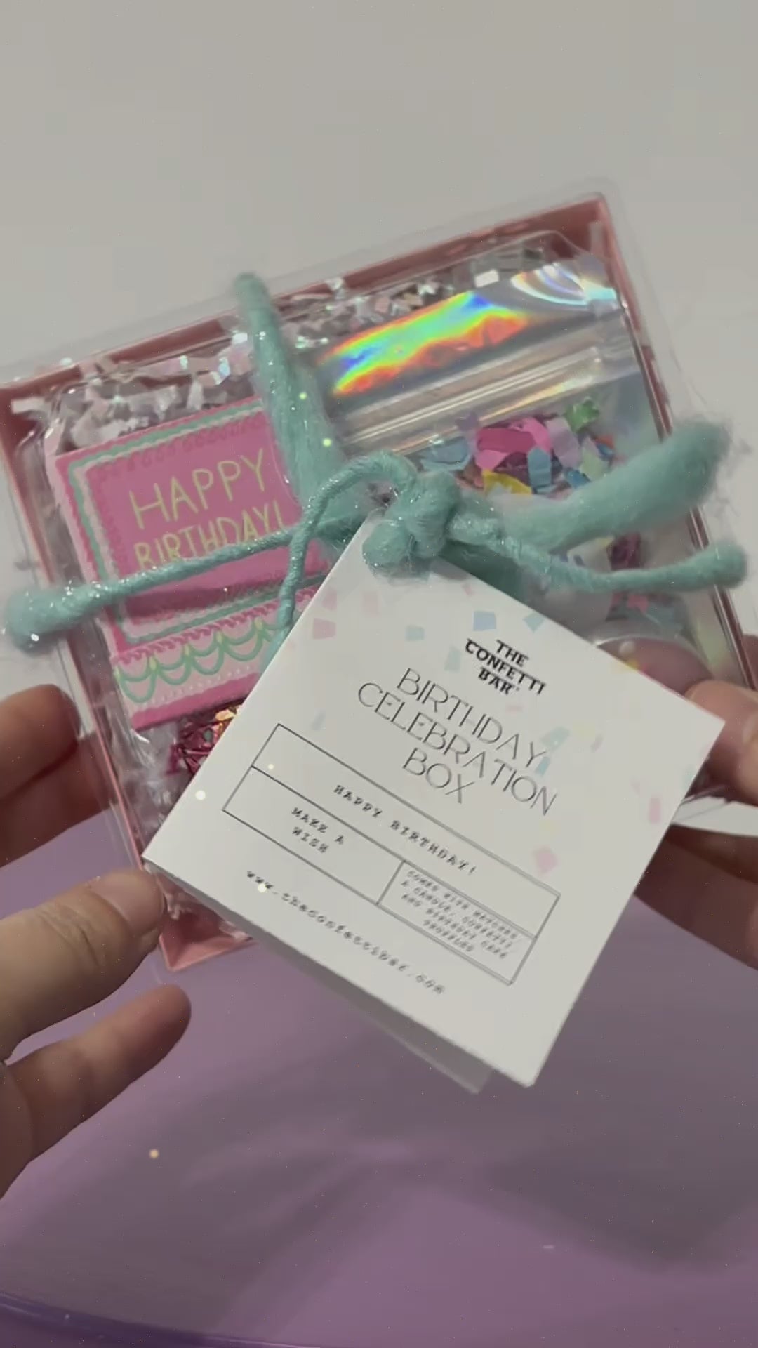 Birthday Celebration Box – The Confetti Bar