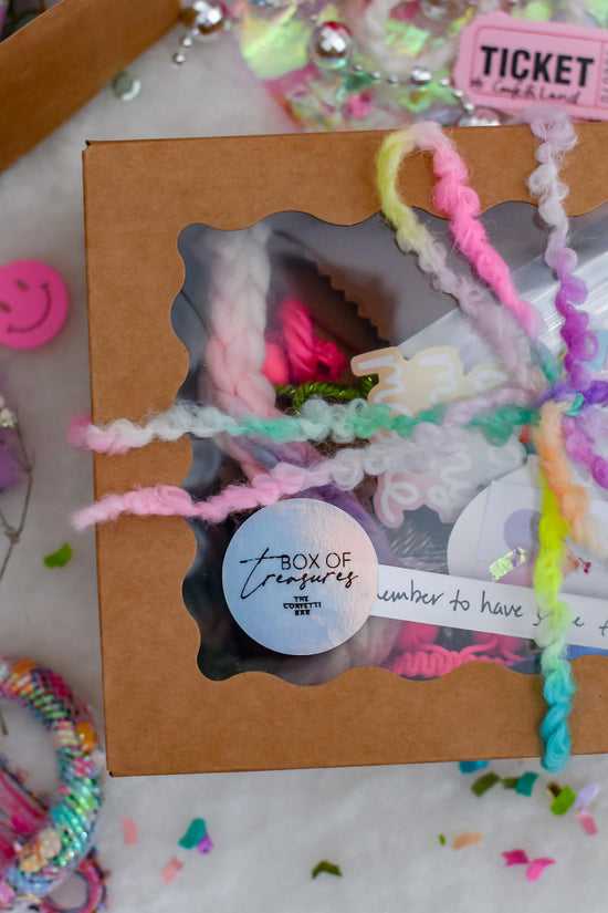 Treasure Box – The Confetti Bar